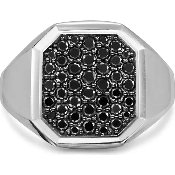 David Yurman Streamline Signet Ring - Silver