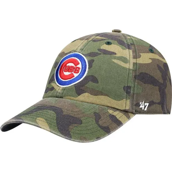 '47 47 Chicago Cubs Camouflage Embroidered Baseball Cap