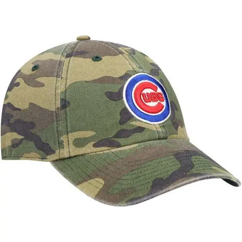 '47 47 Chicago Cubs Camouflage Embroidered Baseball Cap