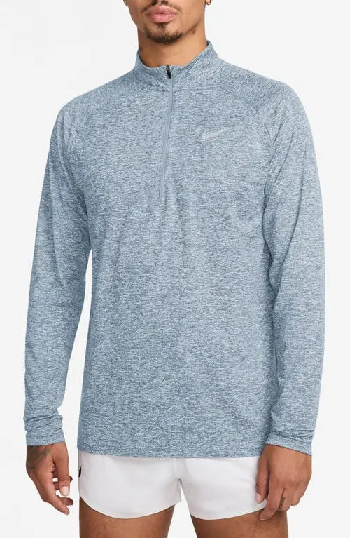 Nike Dri-fit Stride Half-zip Running Top - Light Armory Blue