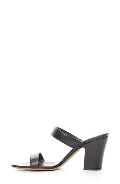THE ROW Awar Block Heel Sandal - Black