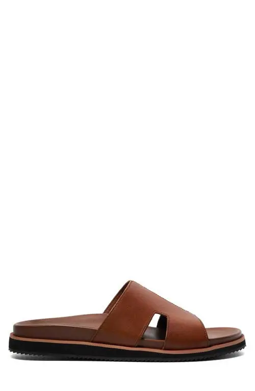 Dune London Insight Slide Sandal - Tan