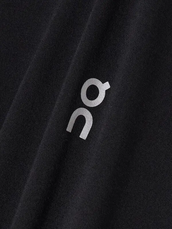 On Train Cropped Recycled-jersey T-shirt