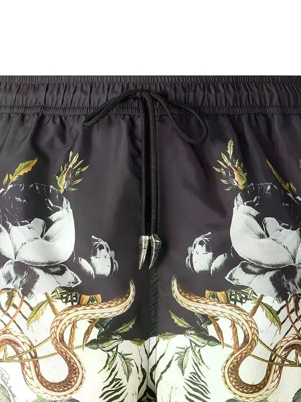 Roberto Cavalli Jungle Serpent Swim Shorts