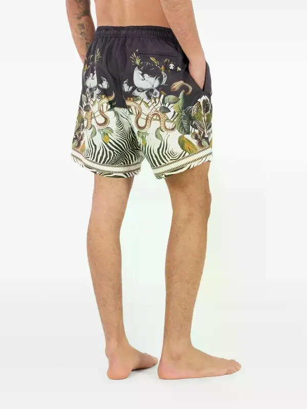 Roberto Cavalli Jungle Serpent Swim Shorts