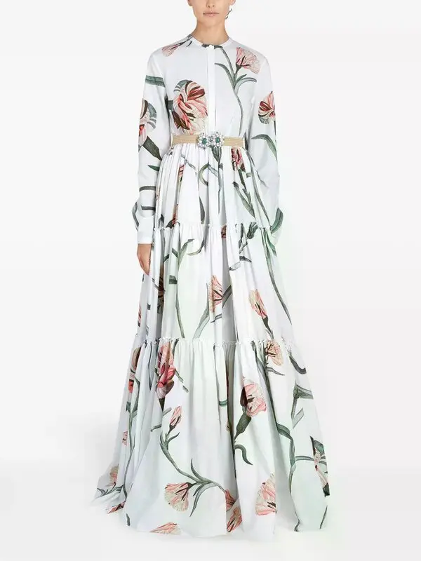 Giambattista Valli Printed Gown