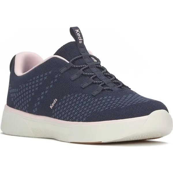 KEDS® Bliss Knit Sneakers - Navy Blz/pin Engknt
