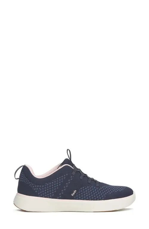 KEDS® Bliss Knit Sneakers - Navy Blz/pin Engknt