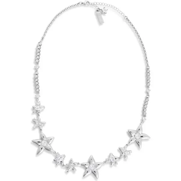Collina Strada Stella Star Necklace - Crystal Clear