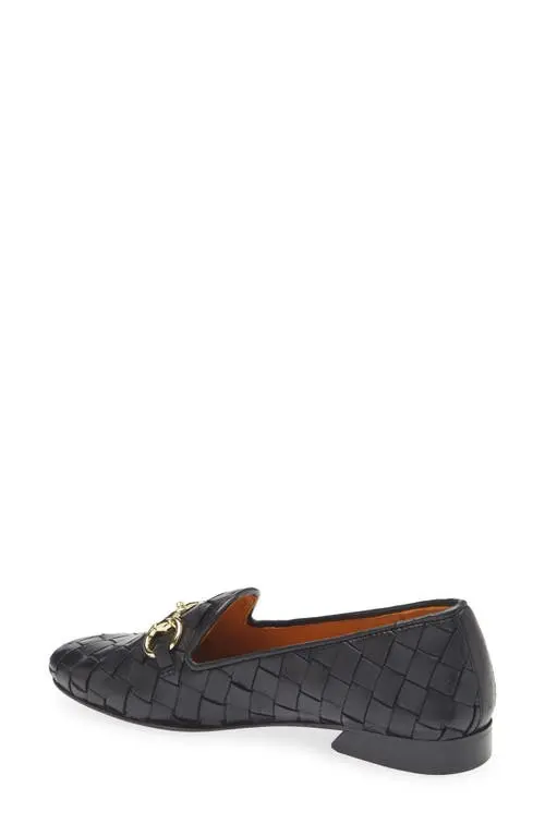 Robert Zur Letti Bit Woven Loafer - Black