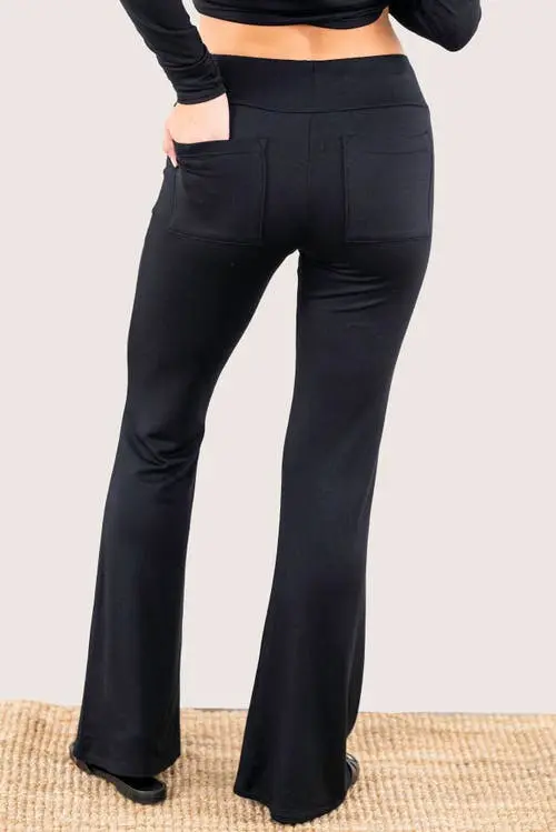 JJWINKS High-rise Lounge Pants - Black