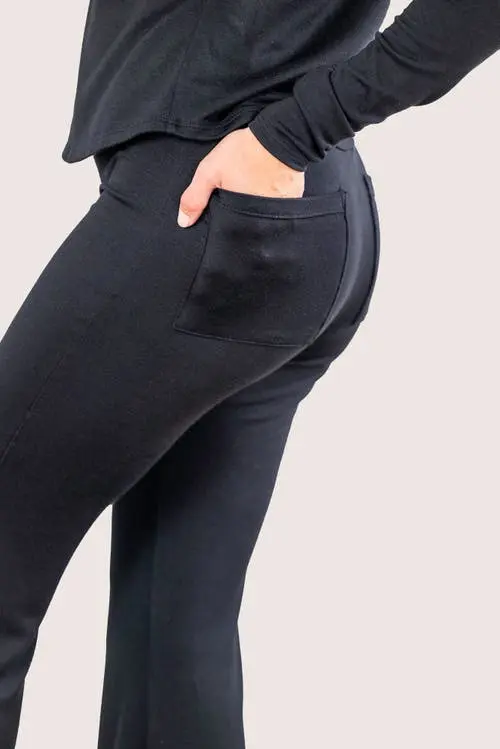 JJWINKS High-rise Lounge Pants - Black