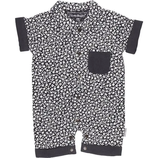 L'OVEDBABY Organic Cotton Romper - Chia Floral