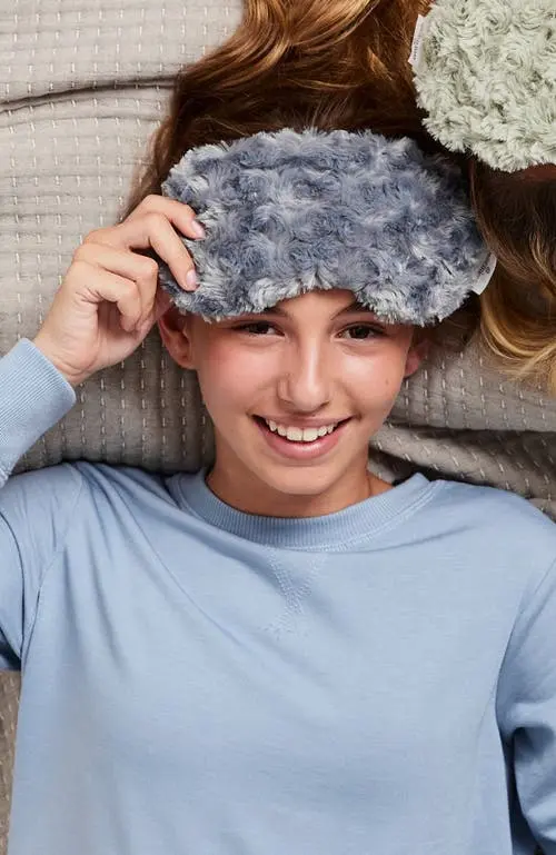 WARMIES Plush Eye Mask - Medium Grey