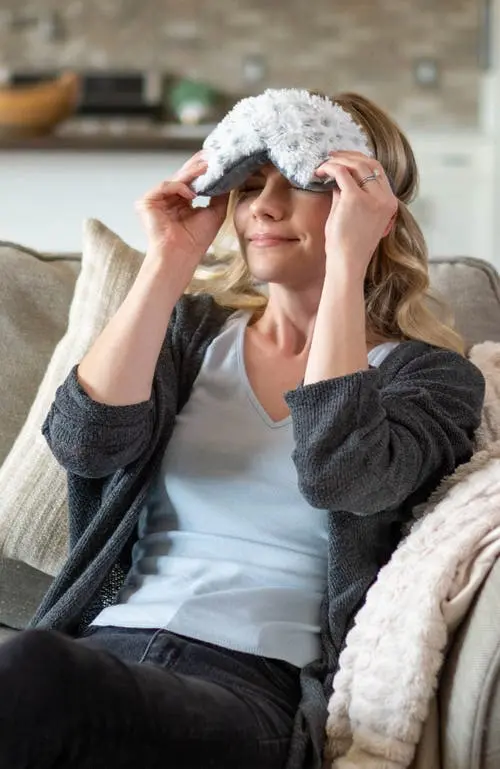 WARMIES Plush Eye Mask - Multi Color