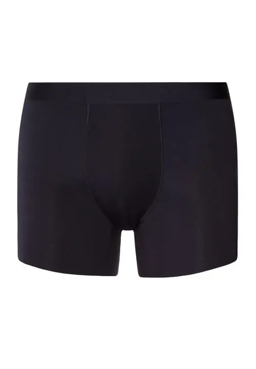 Hanro Clean Cut Tencel Boxer Brief - Black