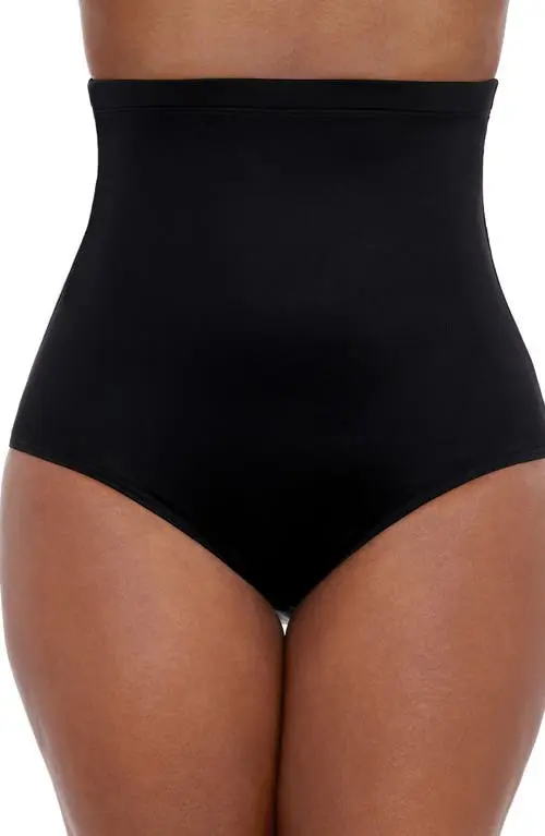 Miraclesuit High Waist Bikini Bottom - Black