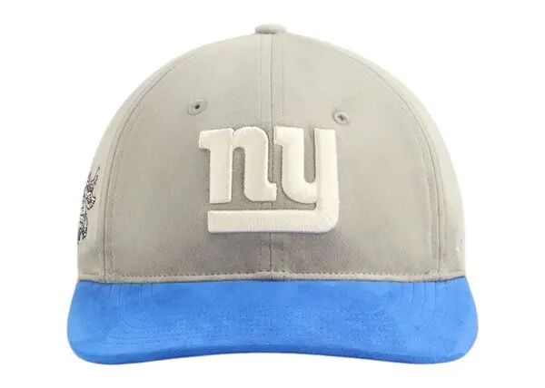Kith X '47 New York Giants Microsuede Franchise Cap - Concrete