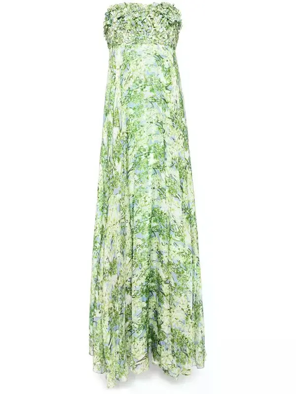 Sachin & Babi James Off-the-shoulder Dress - Green