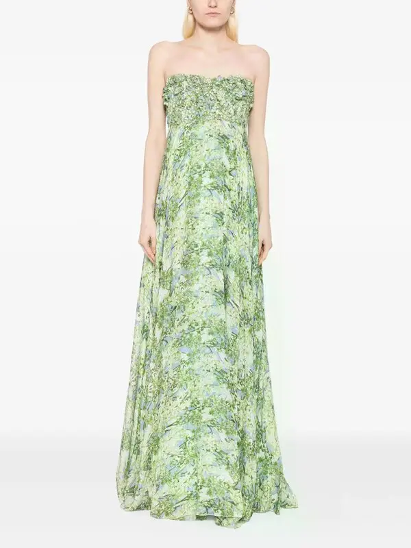 Sachin & Babi James Off-the-shoulder Dress - Green