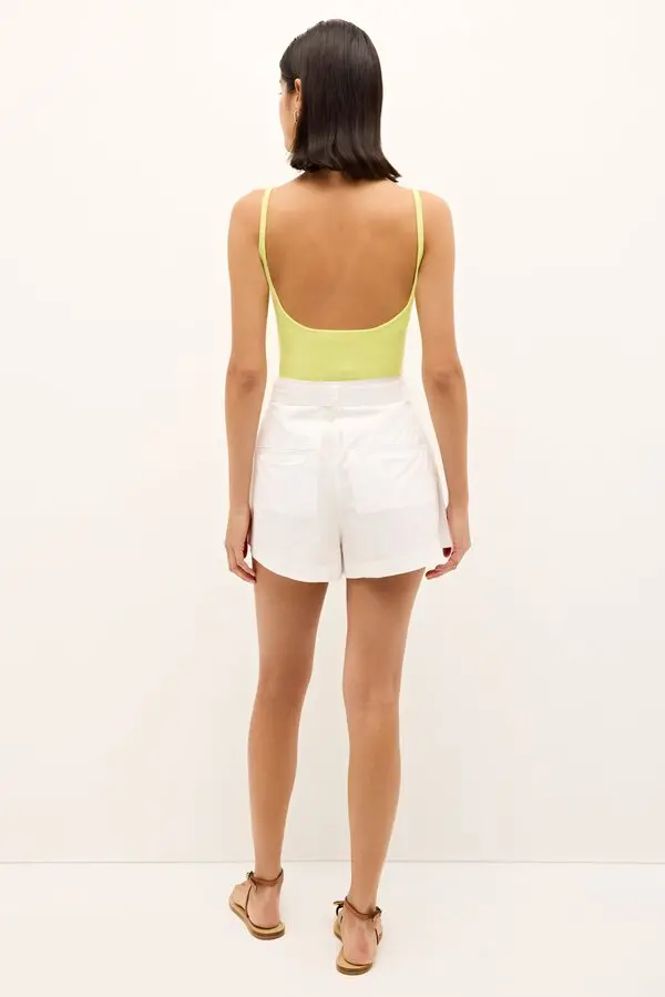 MARIE OLIVER Heather Tank - Lemonade