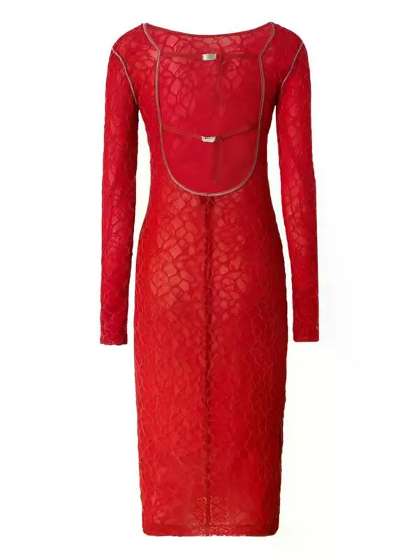 Pinko Lace Midi Dress