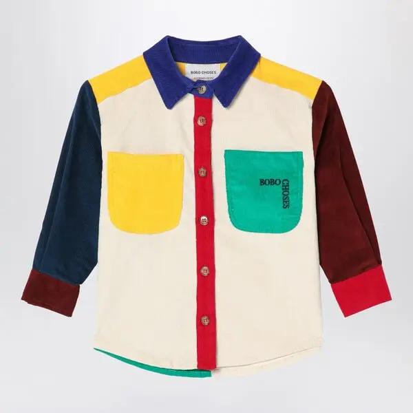 BOBO CHOSES Multicoloured Corduroy Shirt