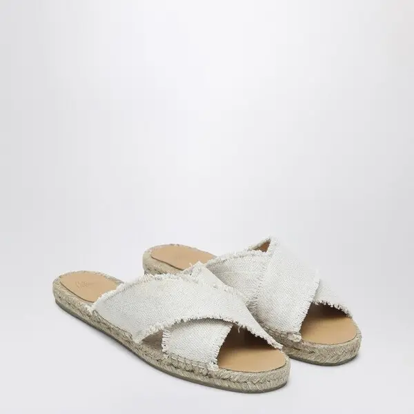 CastaÑer Palmera Slip-on Espadrilles - Metal