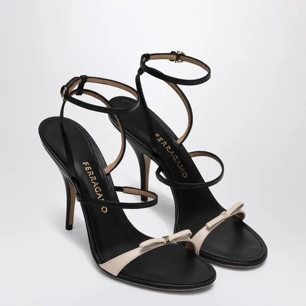 FERRAGAMO Ariel 95 High-heeled Sandals - Black
