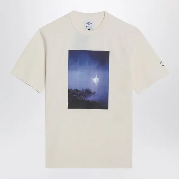 Barbour Archive T Shirt X Noah - White