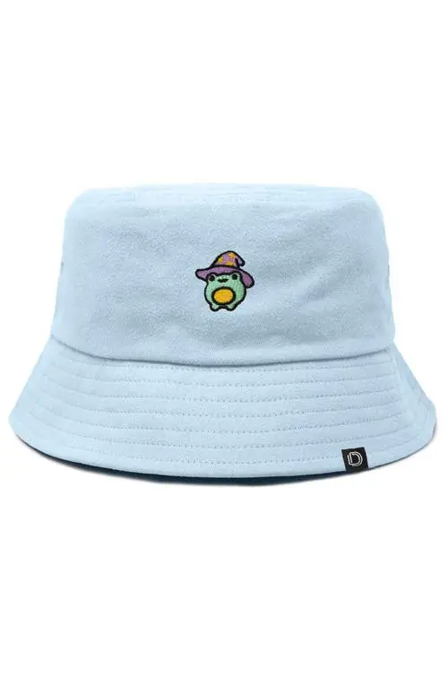 DALIX Embroidered Bucket Hat - Forever Blue
