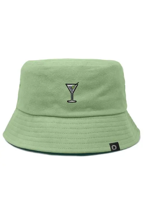 DALIX Martini Bucket Hat - Turf Green