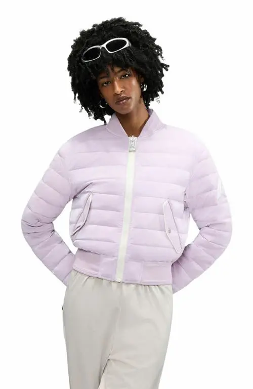 ALPENHAUS Cluza Reversible Quilted Bomber Jacket - Orchid Ice