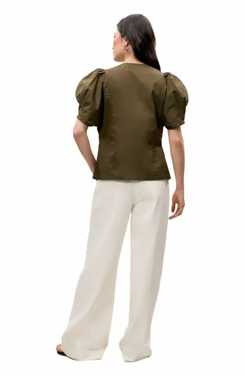 Rebecca Taylor Raquel Twill Shirt