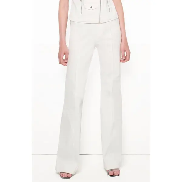 AS By DF As B Y Df Casablanca Straight Leg Trousers