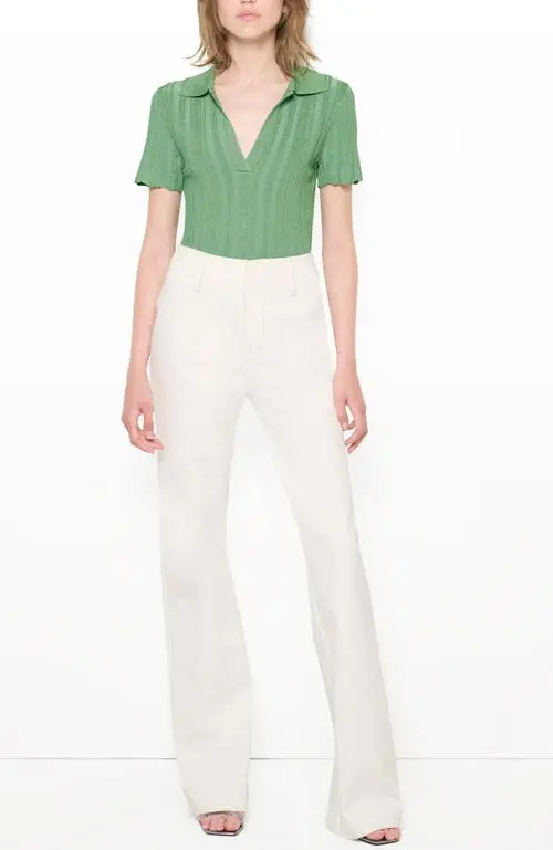AS By DF As B Y Df Casablanca Straight Leg Trousers