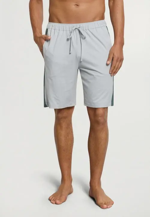 Hanro Night & Day Cotton Bermuda Shorts - Skyline Gray