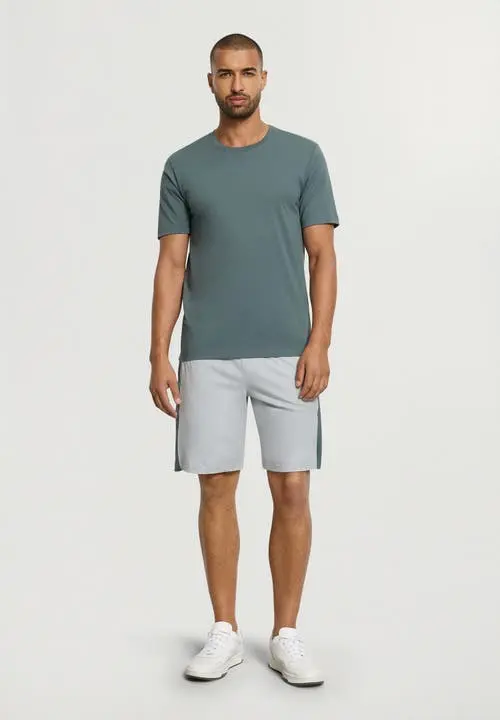 Hanro Night & Day Cotton Bermuda Shorts - Skyline Gray