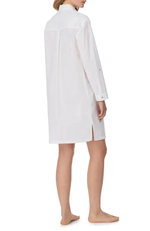 Eileen West Cotton Lawn Sleep Shirt - White
