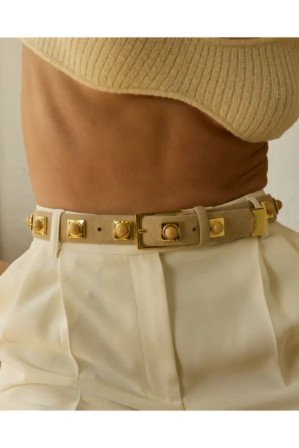 Aureum No. 2 Belt - Gold | Editorialist display picture 3