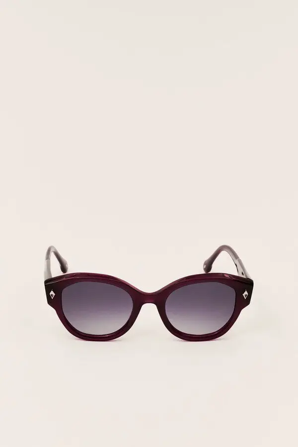 Ba&sh Lorna Glasses - Purple