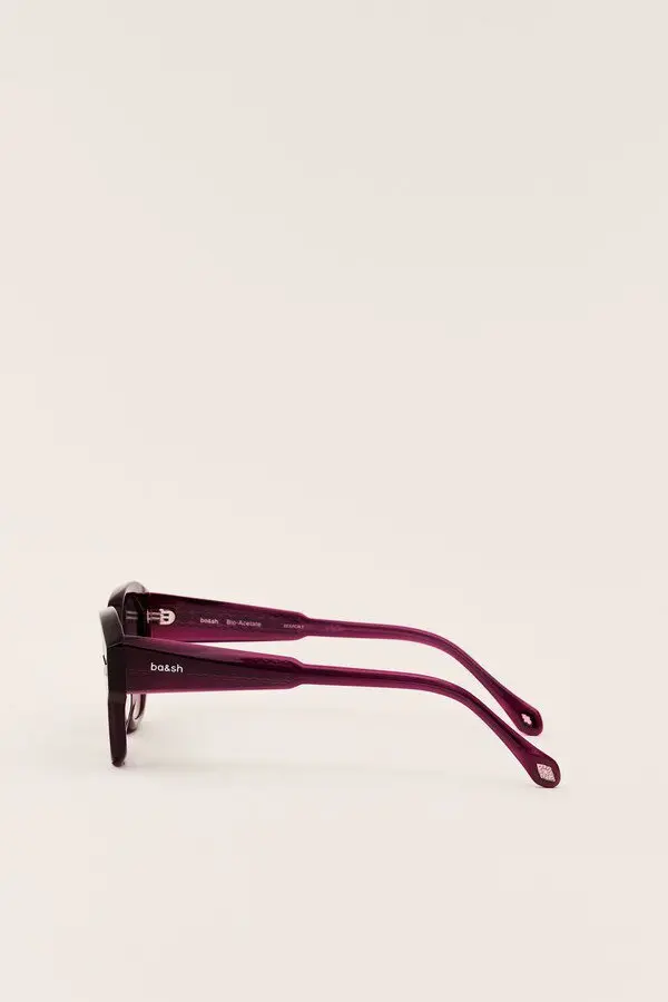 Ba&sh Lorna Glasses - Purple