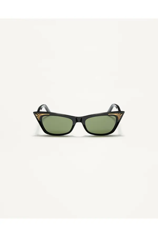 Valentino Garavani Cat-eye Acetate Frame - Black