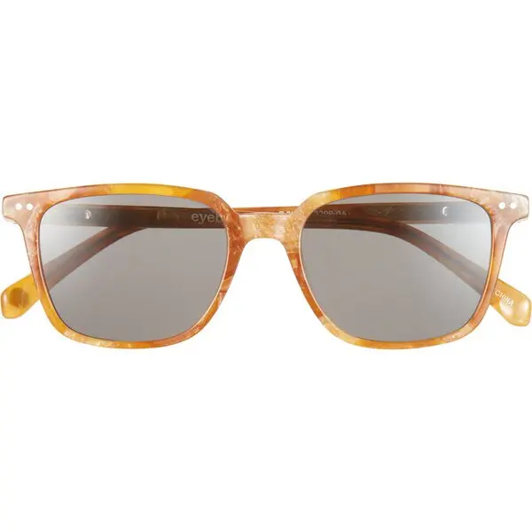 Eyebobs C Suite Square Sun Reading Glasses - Caramel Swirl