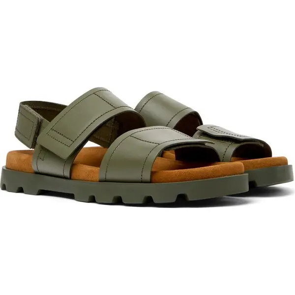 Camper Brutus Sandal - Medium Green