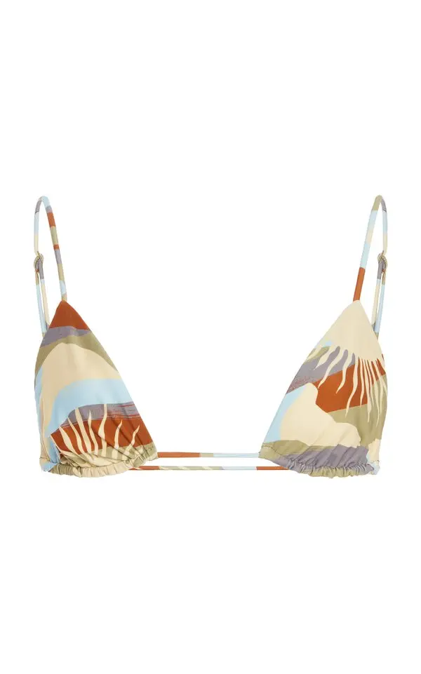 ZIAH Printed Bikini Top - Print