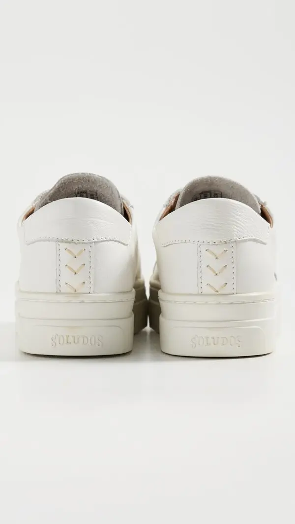 Soludos Ibiza Leather Platform Sneakers