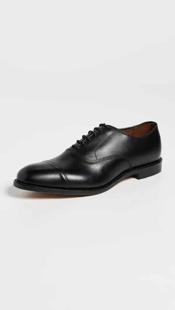 Allen Edmonds Park Avenue Leather Lace Ups - Black