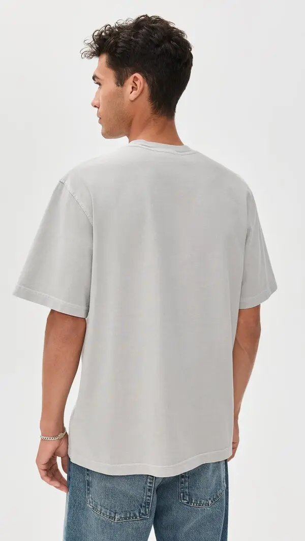 AGOLDE Asha Mock Neck Tee - Reflect