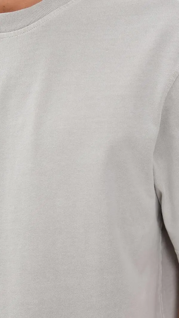 AGOLDE Asha Mock Neck Tee - Reflect